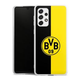 DeinDesign Galaxy A33 5G Handy Silikon H&uuml;lle Case transparent Handyh&uuml;lle Coat Of Arms Borussia Dortmund Bvb Silikon Case