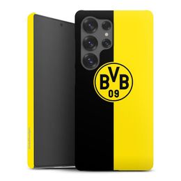 DeinDesign Galaxy S25 Ultra Handy Premium Case Smartphone Handyh&uuml;lle Schutzh&uuml;lle matt Borussia Dortmund Bvb Coat Of Arms Premium Case
