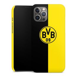 DeinDesign iPhone 12 Pro Max Handy Premium Case Smartphone Handyh&uuml;lle Schutzh&uuml;lle matt Borussia Dortmund Bvb Coat Of Arms Premium Case