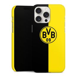 DeinDesign iPhone 15 Pro Max Handy Premium Case Smartphone Handyh&uuml;lle Schutzh&uuml;lle matt Borussia Dortmund Bvb Coat Of Arms Premium Case