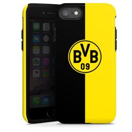 DeinDesign iPhone SE (2020) Handy Panzer Handyh&uuml;lle robuste Outdoor H&uuml;lle Schutzh&uuml;lle gl&auml;nzend Bvb Coat Of Arms Borussia Dortmund Tough Case