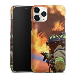 DeinDesign iPhone 11 Pro Handy Premium Case Smartphone Handyh&uuml;lle Schutzh&uuml;lle gl&auml;nzend Fire Fighter Life Saver Fire Fighters Premium Case