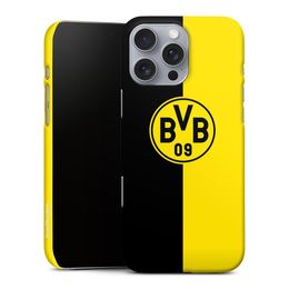 DeinDesign iPhone 16 Pro Max Handy Premium Case Smartphone Handyh&uuml;lle Schutzh&uuml;lle gl&auml;nzend Borussia Dortmund Bvb Coat Of Arms Premium Case