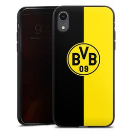 DeinDesign iPhone Xr Handy Silikon H&uuml;lle Case schwarz Handyh&uuml;lle Borussia Dortmund Bvb Coat Of Arms