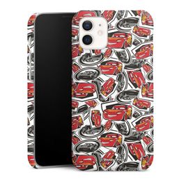 DeinDesign iPhone 12 mini Handy Premium Case Smartphone Handyh&uuml;lle Schutzh&uuml;lle gl&auml;nzend Lightning Mcqueen 95 Disney Pixar Cars Premium Case