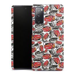 DeinDesign Galaxy S20 FE 5G Handy Premium Case Smartphone Handyh&uuml;lle Schutzh&uuml;lle matt Lightning Mcqueen 95 Disney Pixar Cars Premium Case