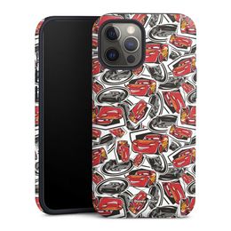 DeinDesign iPhone 12 Pro Handy Panzer Handyh&uuml;lle robuste Outdoor H&uuml;lle Schutzh&uuml;lle matt Lightning Mcqueen 95 Disney Pixar Cars Tough Case