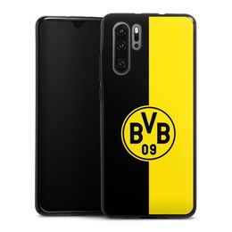 DeinDesign Huawei P30 Pro Handy Silikon H&uuml;lle Case schwarz Handyh&uuml;lle Borussia Dortmund Bvb Coat Of Arms