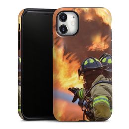 DeinDesign iPhone 11 Handy Panzer Handyh&uuml;lle robuste Outdoor H&uuml;lle Schutzh&uuml;lle gl&auml;nzend Fire Fighter Life Saver Fire Fighters Tough Case