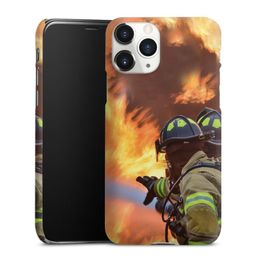 DeinDesign iPhone 11 Pro Handy Premium Case Smartphone Handyh&uuml;lle Schutzh&uuml;lle matt Fire Fighter Life Saver Fire Fighters Premium Case