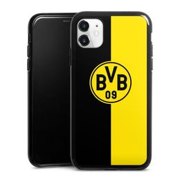 DeinDesign iPhone 11 Handy Silikon H&uuml;lle Case schwarz Handyh&uuml;lle Bvb Coat Of Arms Borussia Dortmund