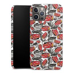DeinDesign iPhone 12 Pro Max Handy Premium Case Smartphone Handyh&uuml;lle Schutzh&uuml;lle matt Lightning Mcqueen 95 Disney Pixar Cars Premium Case