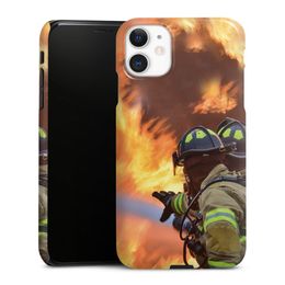 DeinDesign iPhone 11 Handy Premium Case Smartphone Handyh&uuml;lle Schutzh&uuml;lle gl&auml;nzend Fire Fighter Life Saver Fire Fighters Premium Case