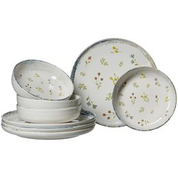 Ritzenhoff & Breker Tafelservice RITZENHOFF & BREKER "Viola", bunt, 8, Steinzeug, Geschirr-Sets, Tafelservice