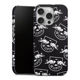 DeinDesign iPhone 16 Pro Handy Premium Case Smartphone Handyh&uuml;lle Schutzh&uuml;lle matt Rb Leipzig Logo Muster Premium Case