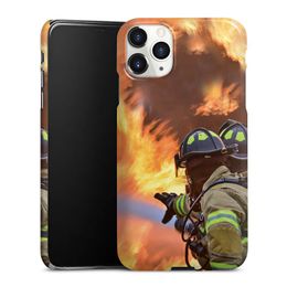 DeinDesign iPhone 11 Pro Max Handy Premium Case Smartphone Handyh&uuml;lle Schutzh&uuml;lle gl&auml;nzend Fire Fighter Life Saver Fire Fighters Premium Case