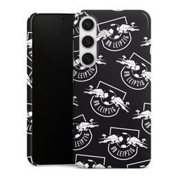 DeinDesign Galaxy S24 Handy Premium Case Smartphone Handyh&uuml;lle Schutzh&uuml;lle gl&auml;nzend Rb Leipzig Logo Muster Premium Case