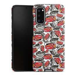 DeinDesign Galaxy S20 Handy Panzer Handyh&uuml;lle robuste Outdoor H&uuml;lle Schutzh&uuml;lle matt Cars Lightning Mcqueen 95 Disney Pixar Tough Case