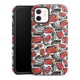 DeinDesign iPhone 12 Handy Panzer Handyh&uuml;lle robuste Outdoor H&uuml;lle Schutzh&uuml;lle matt Lightning Mcqueen 95 Disney Pixar Cars Tough Case