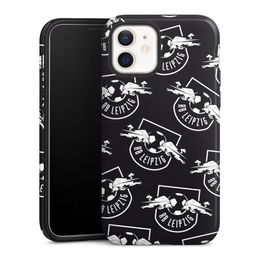 DeinDesign iPhone 12 mini Handy Panzer Handyh&uuml;lle robuste Outdoor H&uuml;lle Schutzh&uuml;lle gl&auml;nzend Rb Leipzig Logo Muster Tough Case