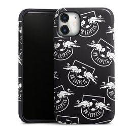 DeinDesign iPhone 11 Handy Panzer Handyh&uuml;lle robuste Outdoor H&uuml;lle Schutzh&uuml;lle gl&auml;nzend Muster Logo Rb Leipzig Tough Case