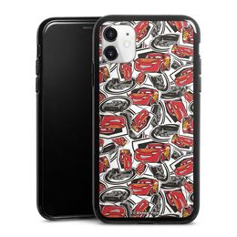 DeinDesign iPhone 11 Handy Silikon H&uuml;lle Case schwarz Handyh&uuml;lle Cars Lightning Mcqueen 95 Disney Pixar