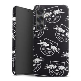 DeinDesign Galaxy S25 Handy Premium Case Smartphone Handyh&uuml;lle Schutzh&uuml;lle gl&auml;nzend Rb Leipzig Logo Muster Premium Case