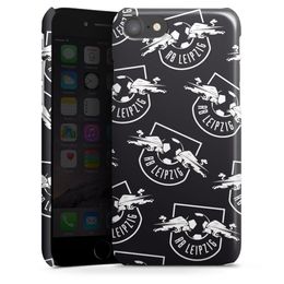 DeinDesign iPhone SE (2022) Handy Premium Case Smartphone Handyh&uuml;lle Schutzh&uuml;lle gl&auml;nzend Rb Leipzig Muster Logo Premium Case