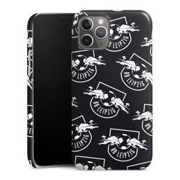 DeinDesign iPhone 12 Pro Handy Premium Case Smartphone Handyh&uuml;lle Schutzh&uuml;lle gl&auml;nzend Rb Leipzig Logo Muster Premium Case
