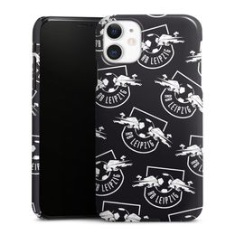 DeinDesign iPhone 11 Handy Premium Case Smartphone Handyh&uuml;lle Schutzh&uuml;lle gl&auml;nzend Muster Logo Rb Leipzig Premium Case