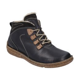 Stiefelette Josef Seibel "Neele 57, schwarz-kombi", Damen, Gr. 38, schwarz (schwarz, kombi), Obermaterial: 100% Rindsleder Leather cow., Schuhe Stiefelette