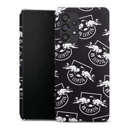 DeinDesign Galaxy A53 5G Handy Premium Case Smartphone Handyh&uuml;lle Schutzh&uuml;lle matt Muster Logo Rb Leipzig Premium Case