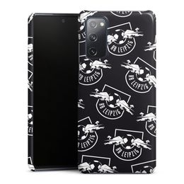 DeinDesign Galaxy S20 FE Handy Premium Case Smartphone Handyh&uuml;lle Schutzh&uuml;lle gl&auml;nzend Rb Leipzig Muster Logo Premium Case