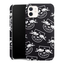 DeinDesign iPhone 12 mini Handy Premium Case Smartphone Handyh&uuml;lle Schutzh&uuml;lle matt Rb Leipzig Logo Muster Premium Case