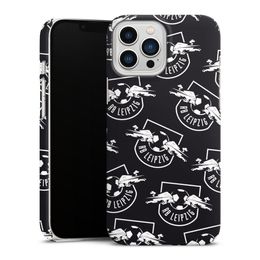 DeinDesign iPhone 13 Pro Max Handy Premium Case Smartphone Handyh&uuml;lle Schutzh&uuml;lle matt Rb Leipzig Logo Muster Premium Case