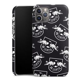 DeinDesign iPhone 12 Pro Handy Premium Case Smartphone Handyh&uuml;lle Schutzh&uuml;lle matt Rb Leipzig Logo Muster Premium Case