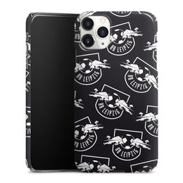 DeinDesign iPhone 11 Pro Max Handy Premium Case Smartphone Handyh&uuml;lle Schutzh&uuml;lle gl&auml;nzend Muster Logo Rb Leipzig Premium Case