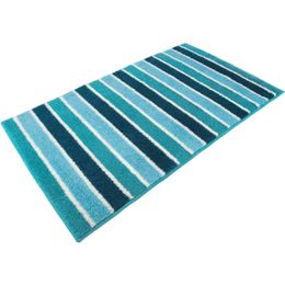 Badematte Vossen "&raquo;Fancy&laquo;", blau (lagoon), H:16mm, Polyacryl, Badematten, Badematte