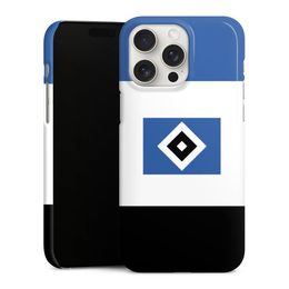 DeinDesign iPhone 15 Pro Max Handy Premium Case Smartphone Handyh&uuml;lle Schutzh&uuml;lle gl&auml;nzend Hamburger Sv Bundesliga Official Licensed Product Premium Case