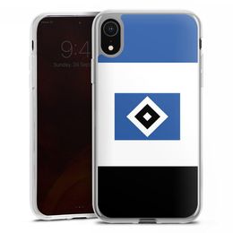 DeinDesign iPhone Xr Handy Silikon H&uuml;lle Case transparent Handyh&uuml;lle Hamburger Sv Bundesliga Official Licensed Product Silikon Case