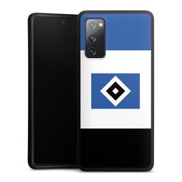 DeinDesign Galaxy S20 FE 5G Handy Premium Silikon H&uuml;lle Handyh&uuml;lle schwarz Case Bundesliga Official Licensed Product Hamburger Sv Silikon Premium Case