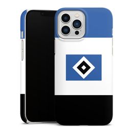 DeinDesign iPhone 13 Pro Max Handy Premium Case Smartphone Handyh&uuml;lle Schutzh&uuml;lle matt Hamburger Sv Bundesliga Official Licensed Product Premium Case