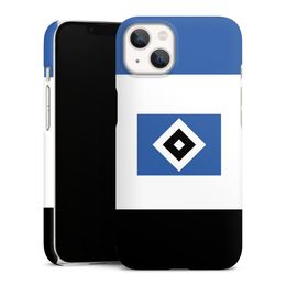 DeinDesign iPhone 13 Handy Premium Case Smartphone Handyh&uuml;lle Schutzh&uuml;lle matt Hamburger Sv Bundesliga Official Licensed Product Premium Case