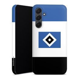 DeinDesign Galaxy A35 5G Handy Premium Case Smartphone Handyh&uuml;lle Schutzh&uuml;lle gl&auml;nzend Hamburger Sv Bundesliga Official Licensed Product Premium Case