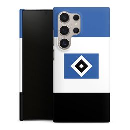 DeinDesign Galaxy S24 Ultra Handy Premium Case Smartphone Handyh&uuml;lle Schutzh&uuml;lle matt Hamburger Sv Bundesliga Official Licensed Product Premium Case