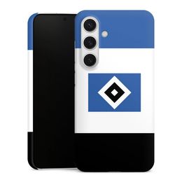 DeinDesign Galaxy S24 Handy Premium Case Smartphone Handyh&uuml;lle Schutzh&uuml;lle matt Hamburger Sv Bundesliga Official Licensed Product Premium Case