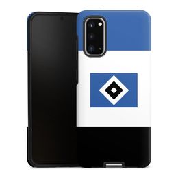DeinDesign Galaxy S20 Handy Panzer Handyh&uuml;lle robuste Outdoor H&uuml;lle Schutzh&uuml;lle matt Hamburger Sv Bundesliga Official Licensed Product Tough Case