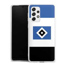 DeinDesign Galaxy A33 5G Handy Silikon H&uuml;lle Case transparent Handyh&uuml;lle Bundesliga Official Licensed Product Hamburger Sv Silikon Case