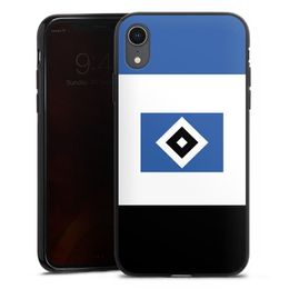 DeinDesign iPhone Xr Handy Silikon H&uuml;lle Case schwarz Handyh&uuml;lle Hamburger Sv Bundesliga Official Licensed Product