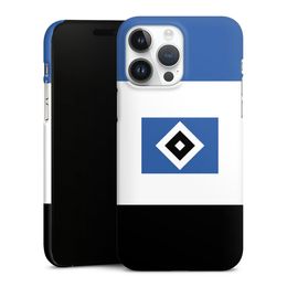 DeinDesign iPhone 14 Pro Max Handy Premium Case Smartphone Handyh&uuml;lle Schutzh&uuml;lle matt Hamburger Sv Bundesliga Official Licensed Product Premium Case